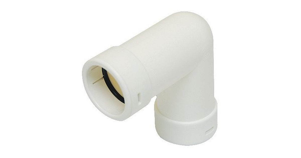 pvc elleboog condensafvoer 90° 25mm | desco.be