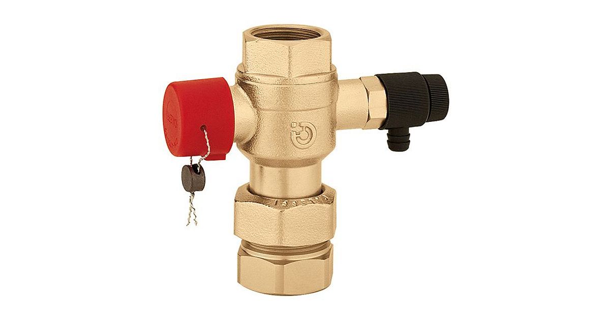 caleffi box 8*robinet arret vidange 3/4 | desco.be